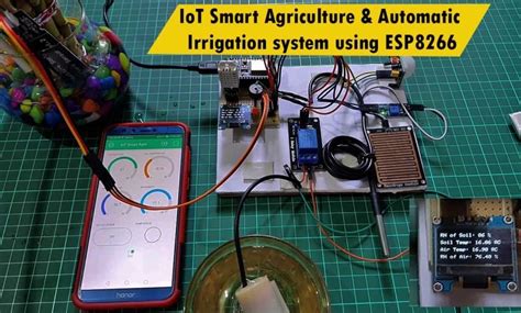 Iot Smart Agriculture And Automatic Irrigation System With Esp8266