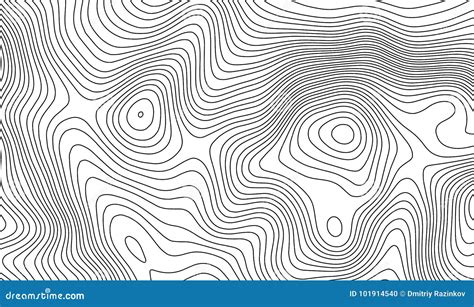 Topographic Map Contour Background Topo Map With Elevation Stock