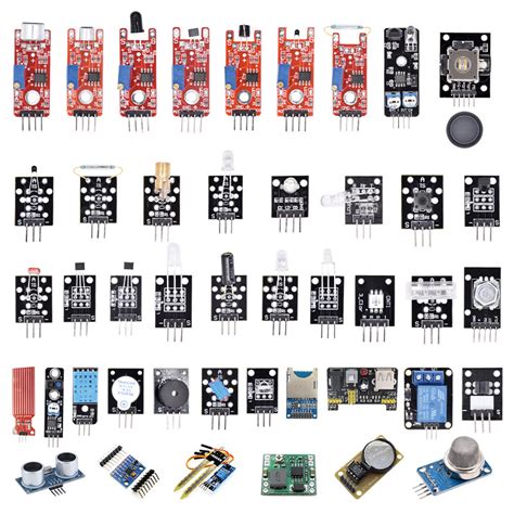 45 In 1 Sensors Modules Starter Kit For Arduino Sensor Modules