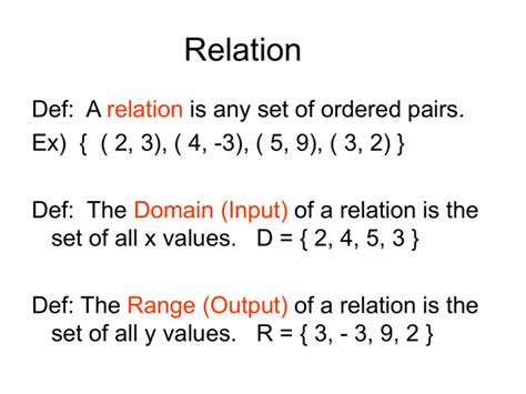 relation