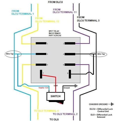 How To Wire A 6 Pin DPDT Switch A Step By Step Diagram