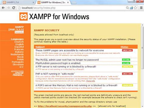 how to create your own server with xampp for html5 and css3 programming dummies