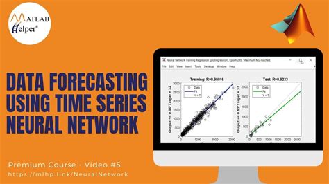 data forecasting using time series neural network matlabhelper nn youtube