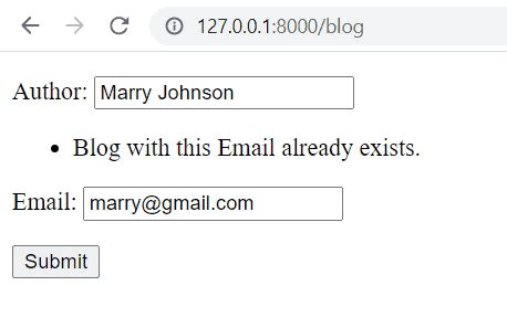Python Django Form Validation Python Guides