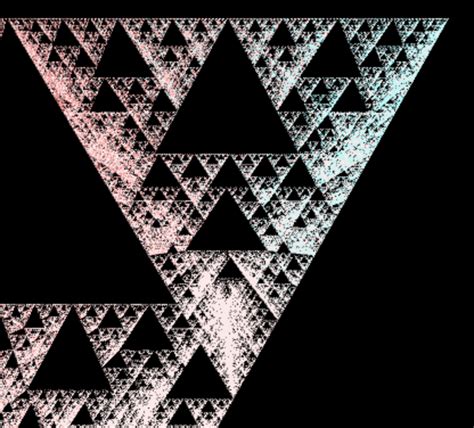 sierpinski triangle and fractals devpost