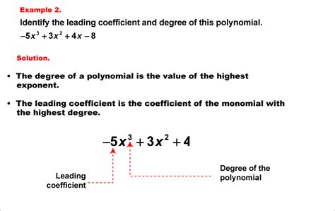 Illustrated Math Dictionary Polynomial Functions Example Set 19