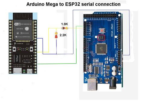 Connection With Esp32 To Arduino Mega Project Guidance Arduino Forum