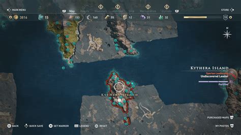 Collectibles Locations Map Assassins Creed Odyssey