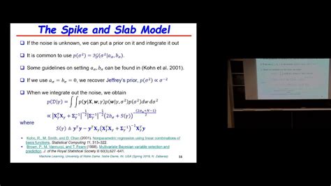 lecture 26 sparse linear models youtube