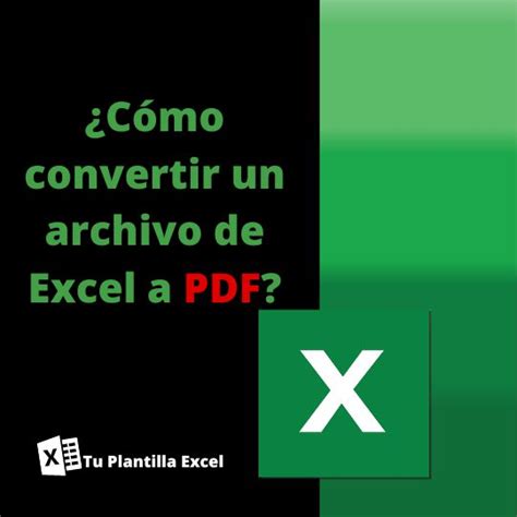 convertir de excel a pdf rápido en 2024 ️