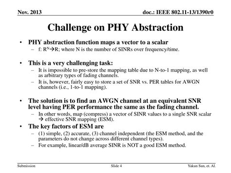ppt phy abstraction for hew system level simulation powerpoint presentation id 2510824