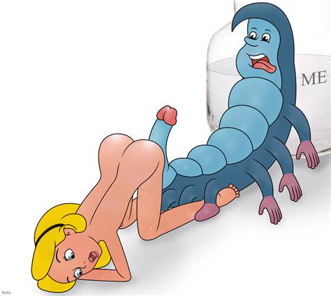 Post 5604138 Aliceinwonderland Aliceliddell Animated Caterpillar Helixartist