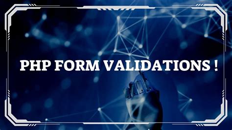 validating user input with php forms php youtube