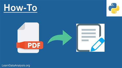 how to extract text from a pdf file using python python tutorial