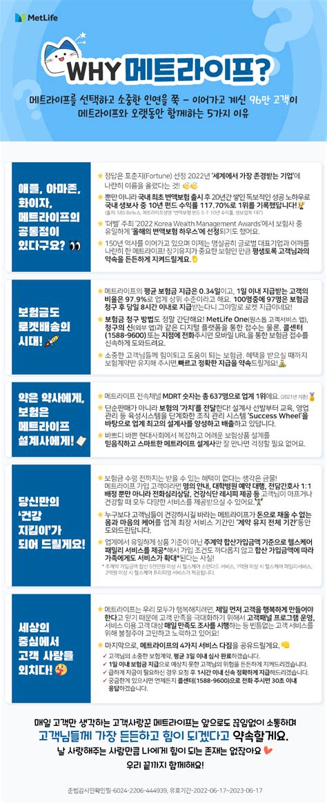 Why MetLife 고객이 MetLife와 오랫동안 함께하는 5가지 이유