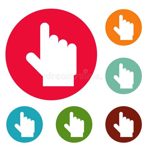 Hand Cursor Set Stock Illustrations 14 905 Hand Cursor Set Stock