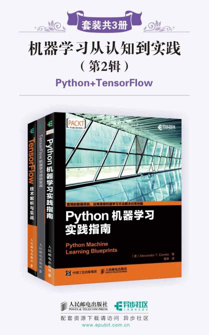 人工智能 机器学习 机器学习从认知到实践 第2辑 套装共3册 python tensorflow epub 《程序人生 阅读快乐》 极客文档