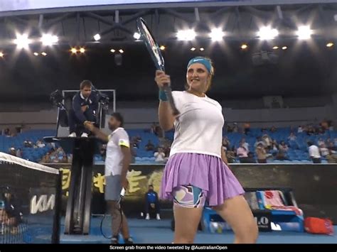 The Moment Sania Mirza Rohan Bopanna Advanced To Final Of Australian