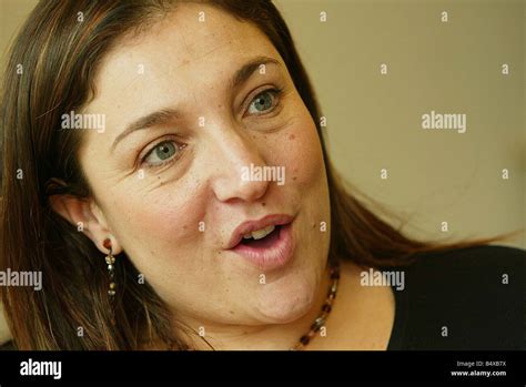 Jo Frost TVs Super Nanny August 2005 2000s Stock Photo Alamy