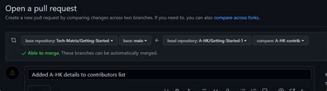 github tech matrix getting started a guide to making your first open source contribution