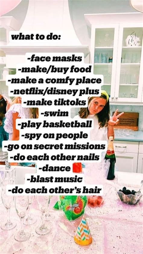 Sleepover Guide Birthday Sleepover Ideas Sleepover Things To Do Fun Sleepover Ideas