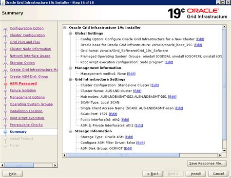step by step guide to install oracle 19c rac with asm and version upgrade database analyser