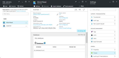 A Tutorial With The Azure Cli Command Line Interface And Azure Sql Database Sqlservercentral