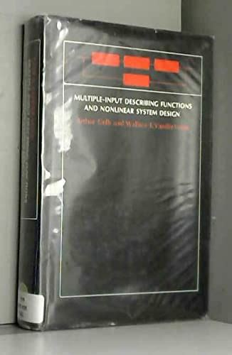 multiple input describing functions and nonlinear system design gelb arthur velde wallace e