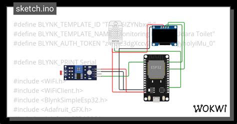 DHT22 LDR OLED Blynk Ino Wokwi ESP32 STM32 Arduino Simulator