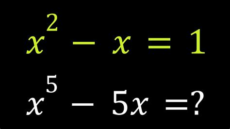 evaluating a quintic polynomial from a quadratic youtube