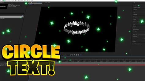 how to make a 3d spinning text circle like naiv overedit like maxi nadavb youtube