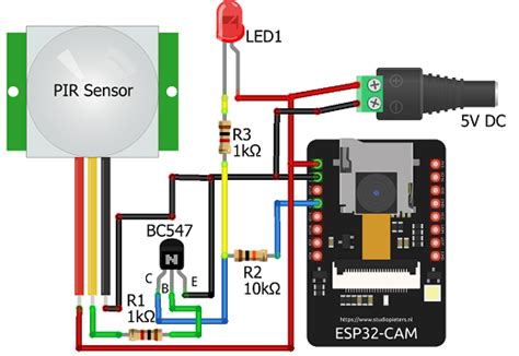 Iot Security Camera Using Esp32 Cam Blynk And Pir Sensor Artofit