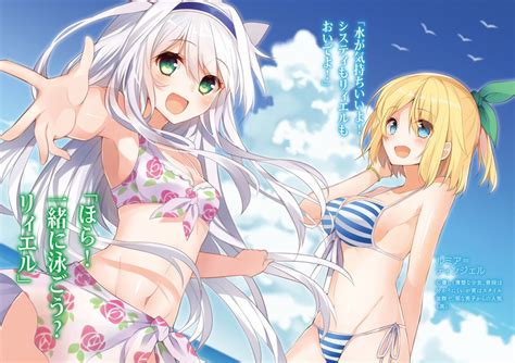 Sistine Fibel And Rumia Tingel Rokudenashi Majutsu Koushi To Akashic Record Drawn By Mishima