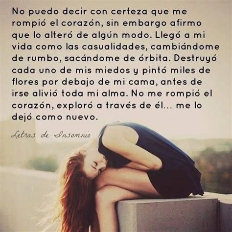 Me dejaste el corazón como nuevo Decir no Frases de sabiduria