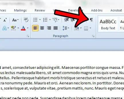 How To Hide Formatting Marks In Word 2010 Solve Your Tech