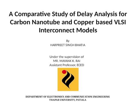 pptx a comparison of vlsi interconnect models dokumen tips