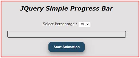 JQuery Progress Bar With Examples Dot Net Tutorials