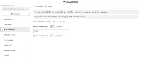 How To Run ADB Shell Commands Via Your Browser Without Installing Drivers