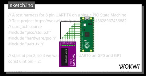 pio pico wokwi esp32 stm32 arduino simulator