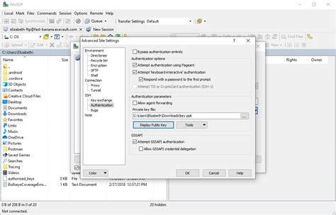 how to import ssh keys in winscp exavault blog