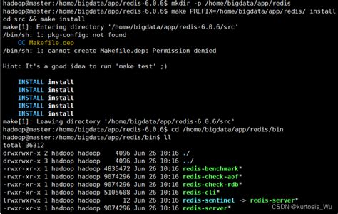 ubuntu linux系统redis安装配置流程 wubantu安装redis 6 csdn博客