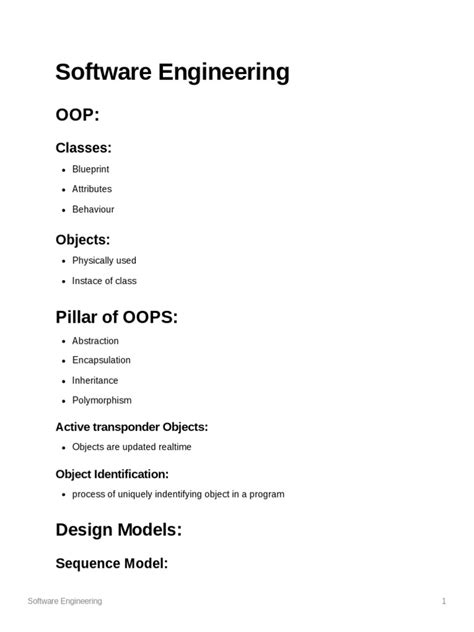 software engineering pdf