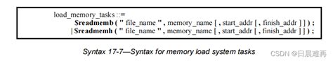 Verilog基础：readmemb和readmemh系统任务的使用与其中的初始化地址相关问题（详细细节）如何初始化verilog中的mem Csdn博客