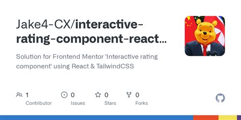 github jake4 cx interactive rating component react tailwind solution for frontend mentor