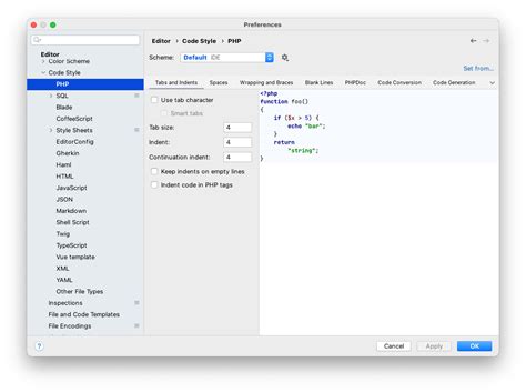 YAML Tab Size Forced At 4 Spaces IDEs Support IntelliJ Platform
