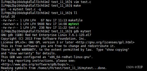linux：gdb调试器的解析 使用 超详细版 gdb解析release csdn博客