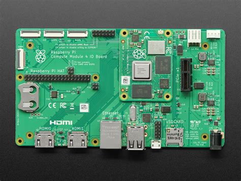 raspberry pi compute module 4 2gb ram 16gb mmc and wifi id 4791 adafruit industries