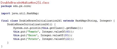 Java In Depth Secrets Of Double Brace Initialization