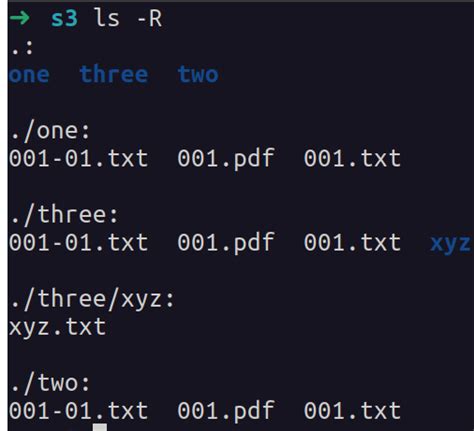 upload the files into s3 with relative paths using python boto3 and the pathlib module by