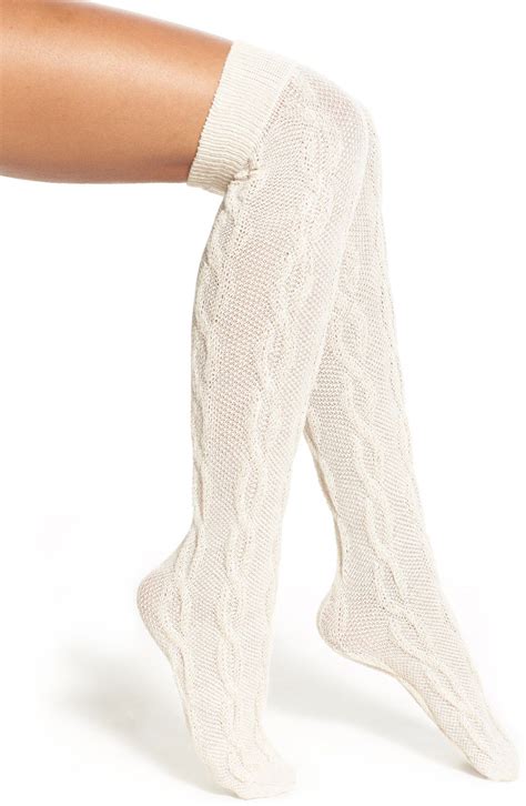 Nordstrom Over The Knee Cable Socks Nordstrom Cable Knit Socks Over The Knee Socks Nordstrom